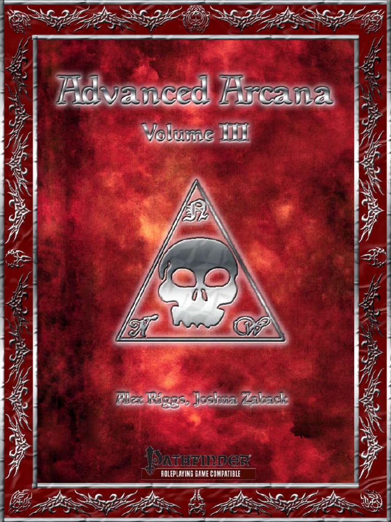 Advanced Arcana Volume III | PDF
