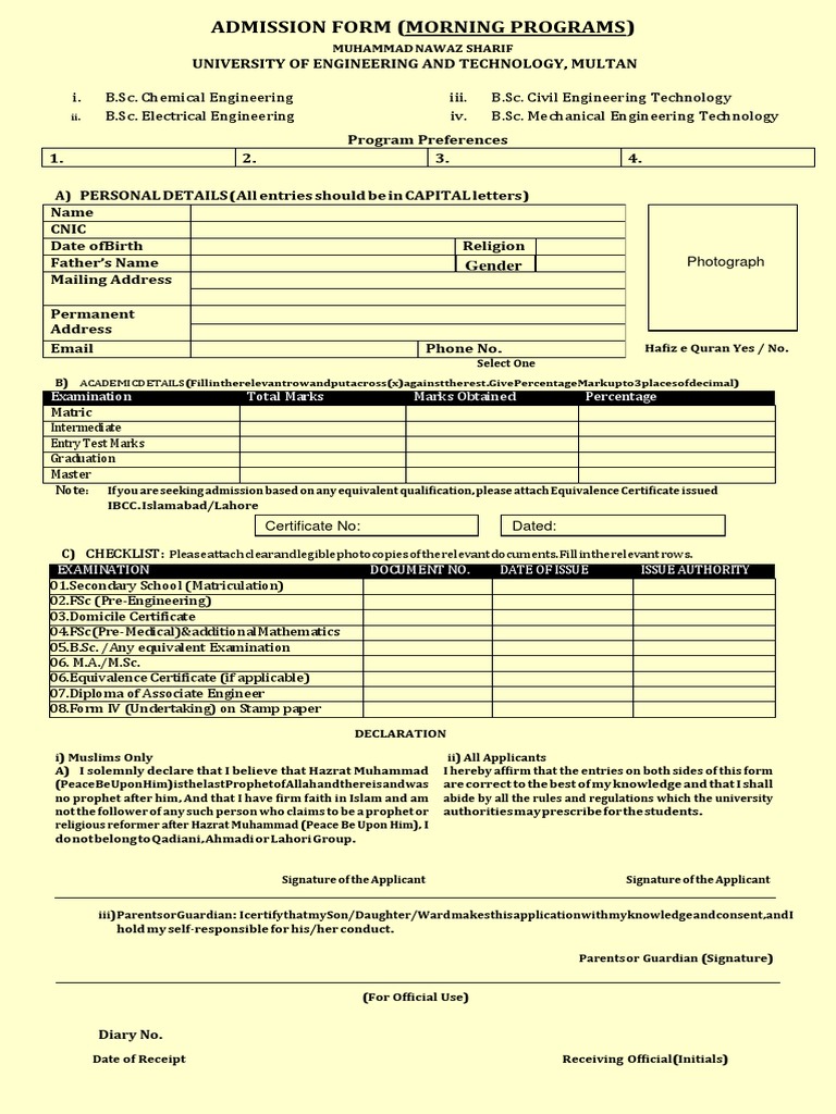 Form 1 | PDF