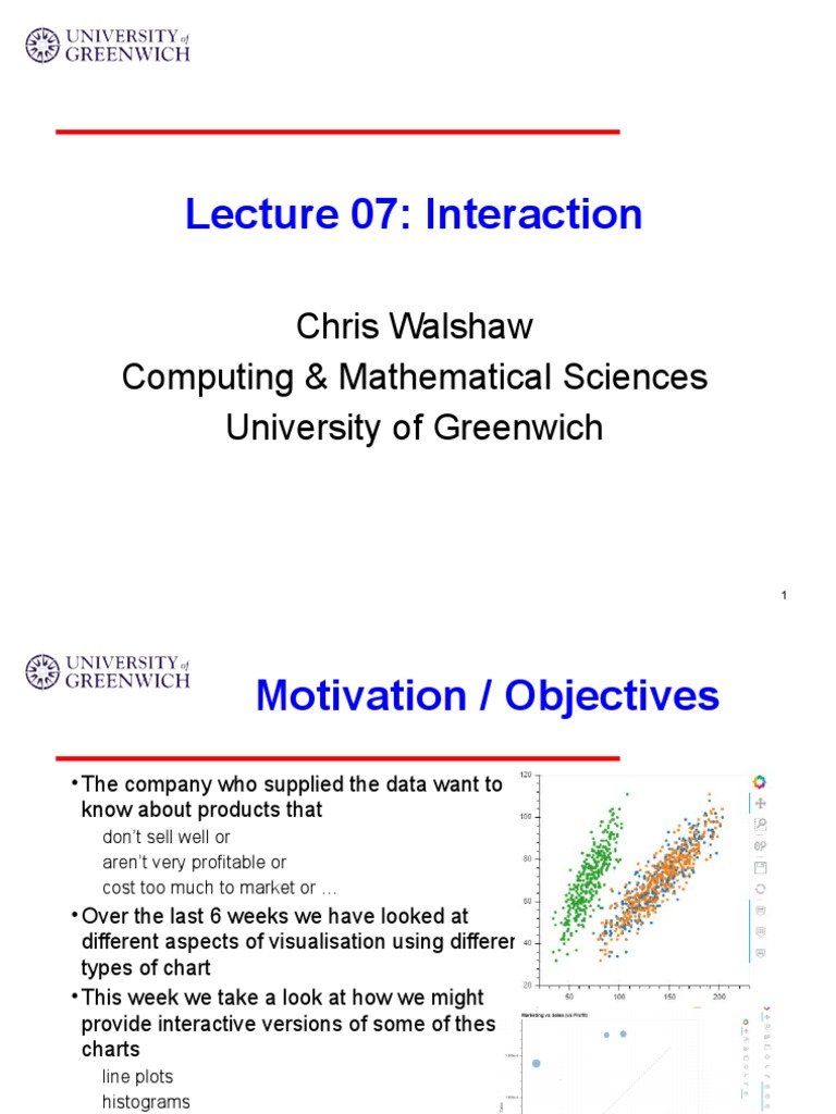 Interactive Data Visualization Lecture | PDF | Computing | Software Engineering