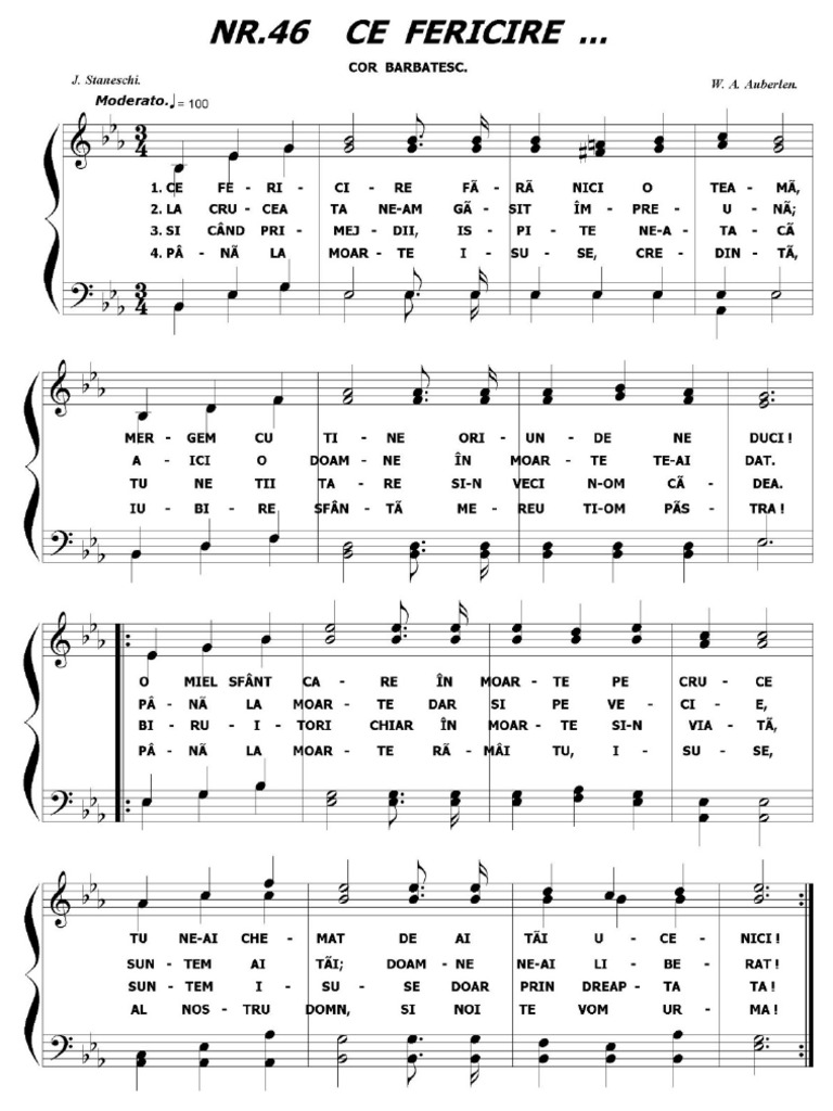 Ce-Fericire - Partitura | PDF