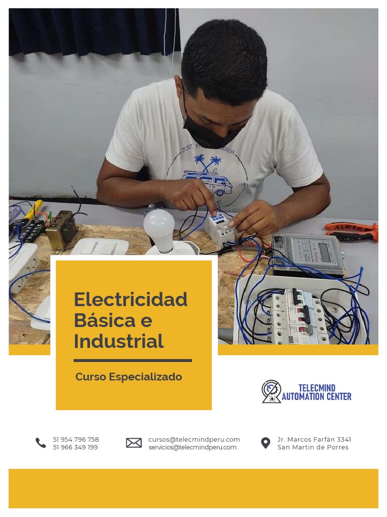 Temario - Electricidad Basica e Industrial - Compressed | PDF | Corriente eléctrica | Ingenieria ...