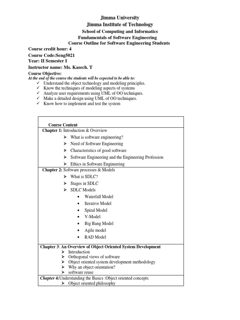 Fundamentals of Software Engineering | PDF | Art | Computers