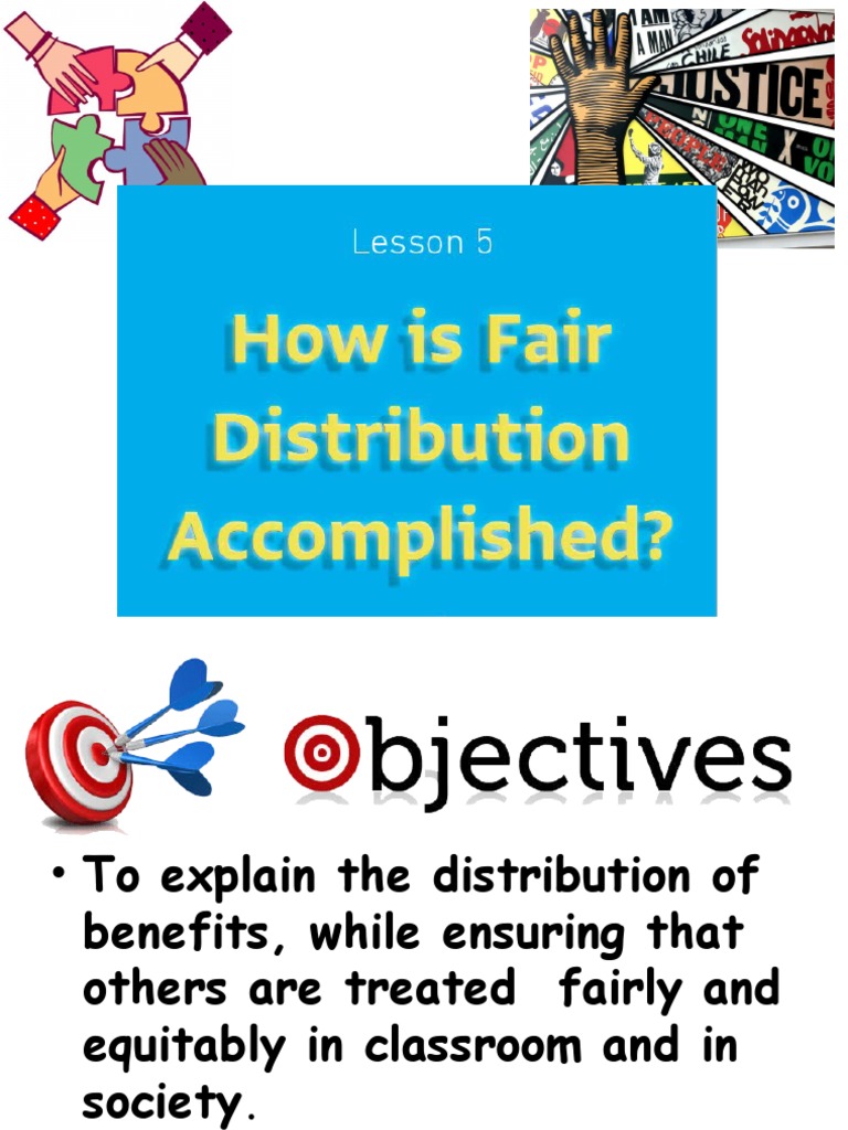 Me Grd6 Lesson 5 How Is Fair Distribution Accomplished | PDF | Games ...