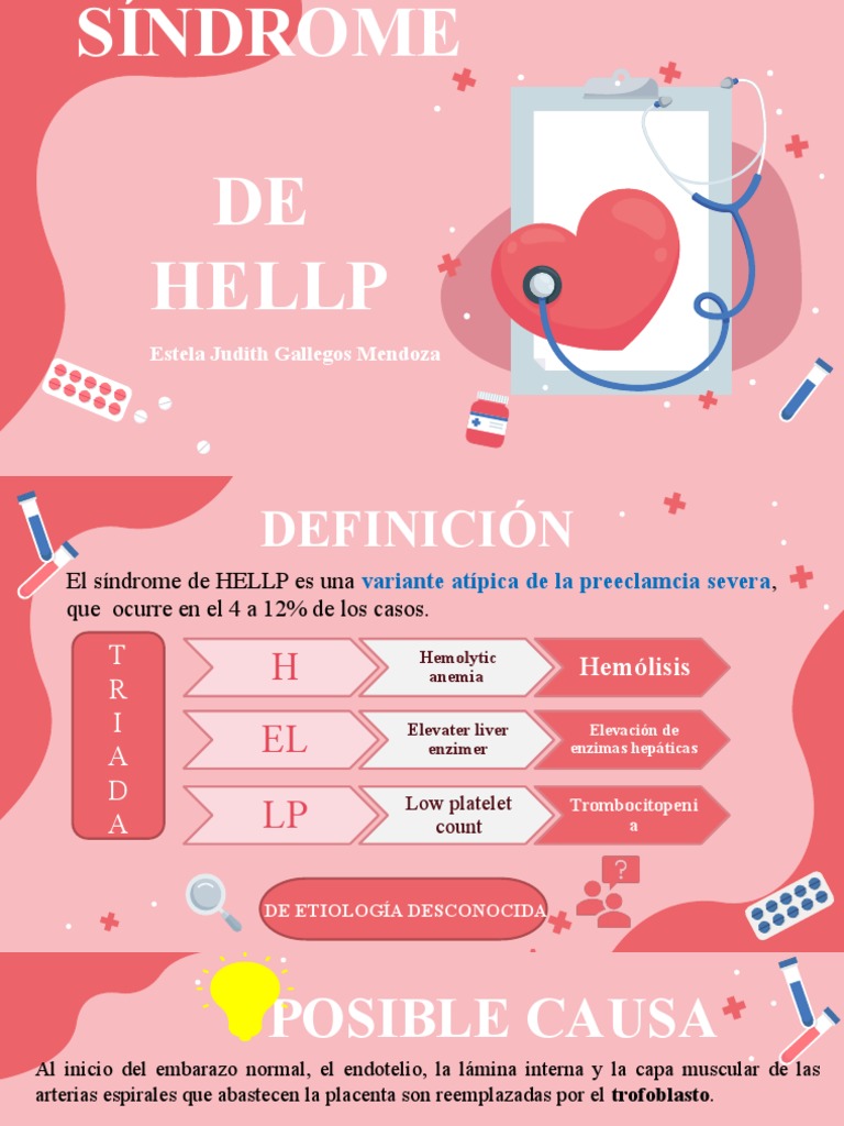 SINDROME DE HELLP (Autoguardado) | PDF | El embarazo | Hipertensión