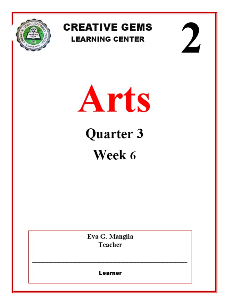 Arts 2 Q4 Week 1 | PDF