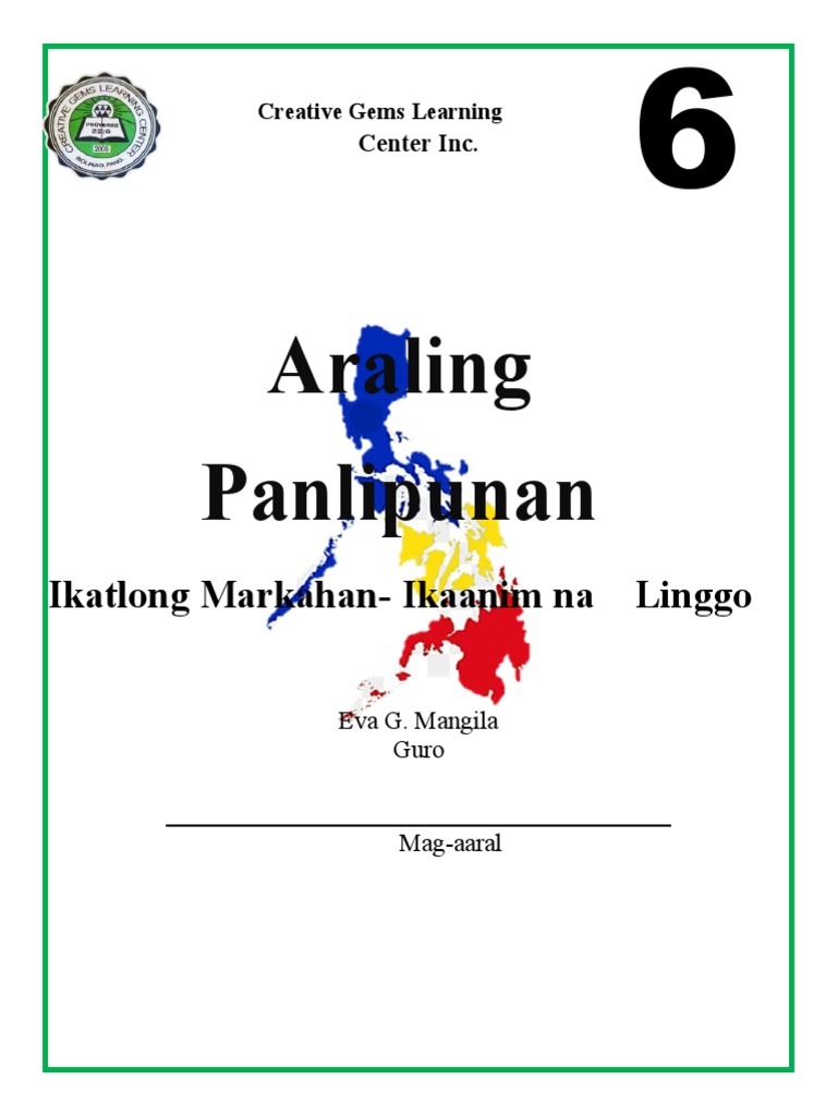Ap6 q3 Week 6 | PDF