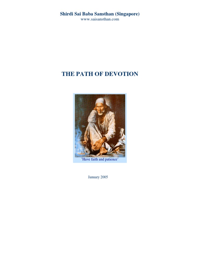 The Path of Devotion | PDF | Bhakti | Meditation