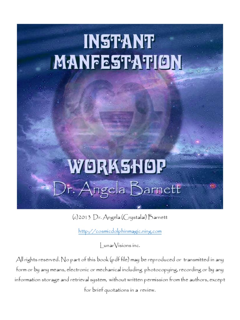 instant-manifestation-workshop | PDF | Mind | Reality