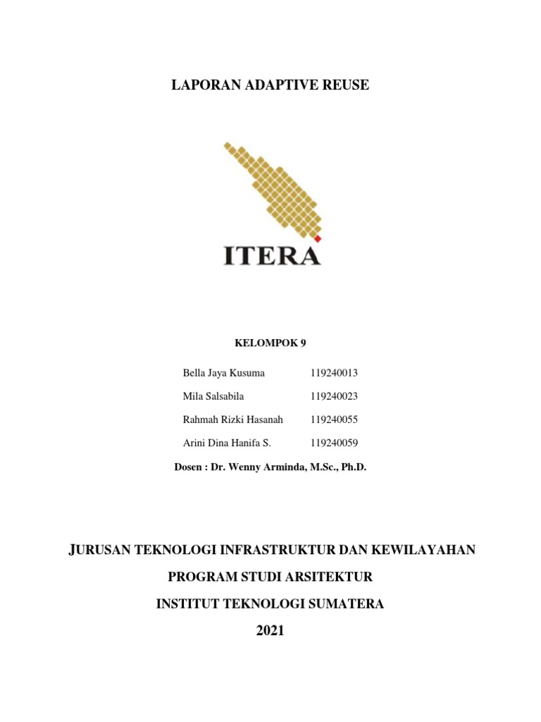 Adaptive Re-Use Bangunan Terbengkalai Di Lampung | PDF
