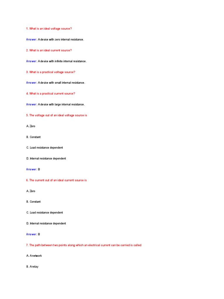 Basic Electronics Objectives | Download Free PDF | Bipolar Junction Transistor | Diode