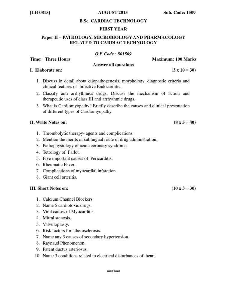 1 Paper 2 | PDF | Heart | Myocardial Infarction