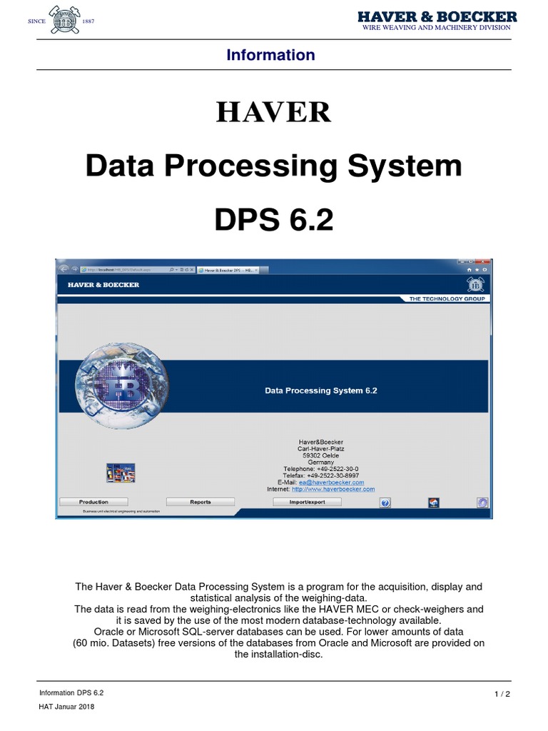 DPS6.2 Datasheet | PDF | Databases | 64 Bit Computing
