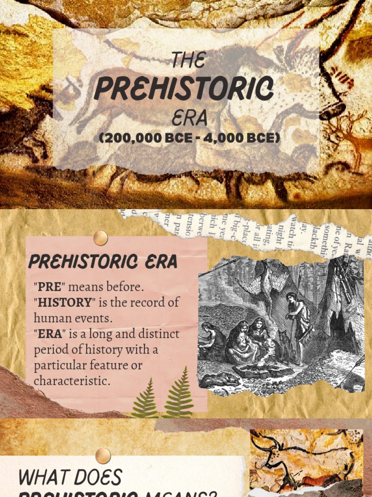 Prehistoric Era | PDF