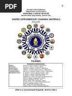 Asynchronous Class in Filipino | PDF