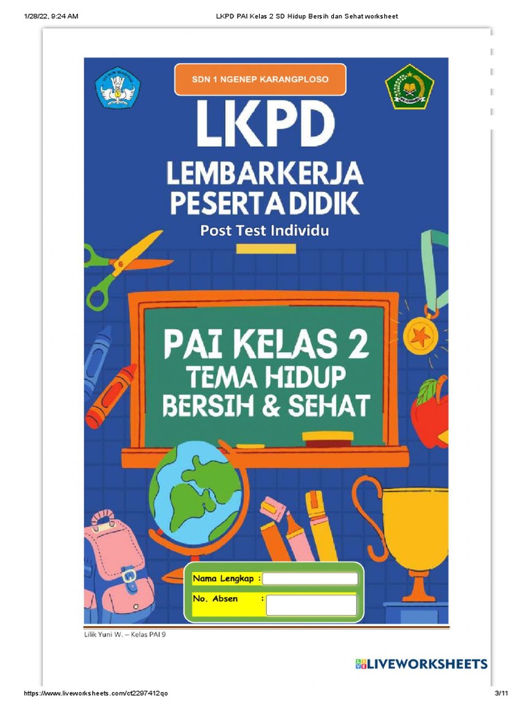 LKPD PAI Kelas 2 | PDF