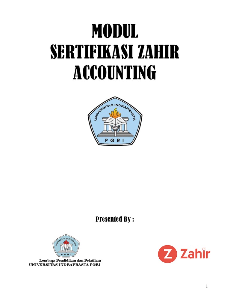 Modul Sertifikasi Zahir 2022 | PDF