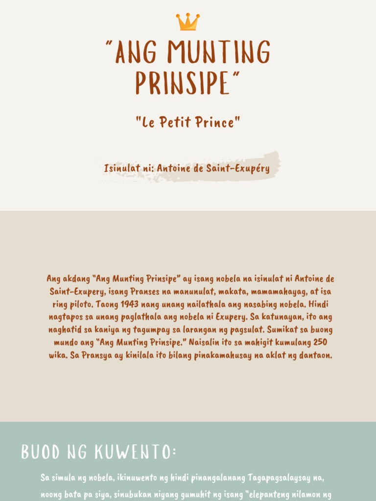 Ang Munting Prinsipe | PDF