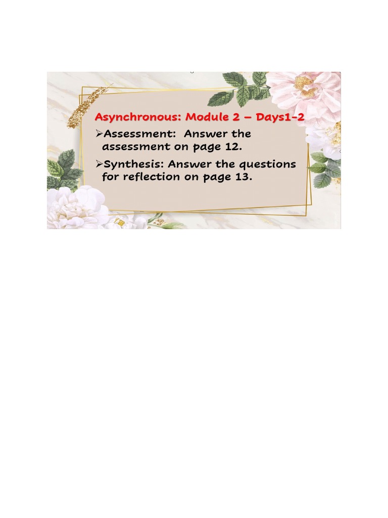 Asynchronous Module 2 Pdf