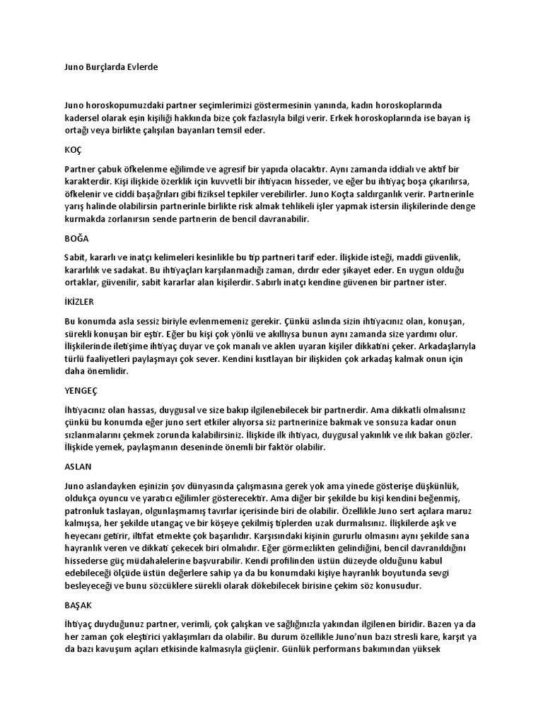 Juno | PDF