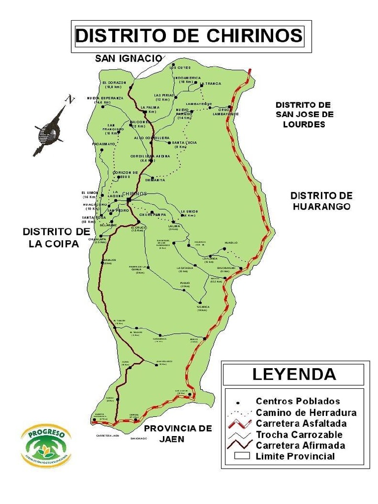 Mapa Chirinos | PDF
