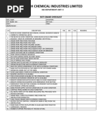 Chain Block Inspection Checklist Form | PDF