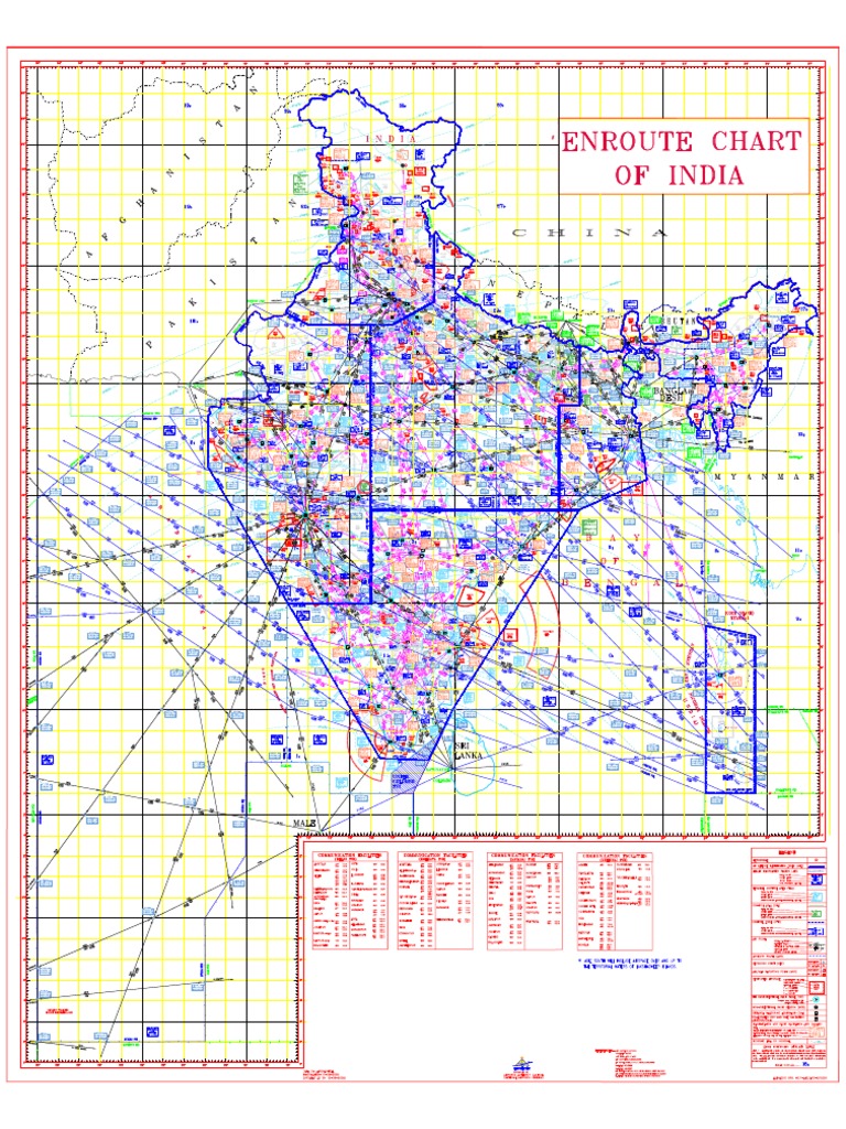 Enroute Chart of India | PDF