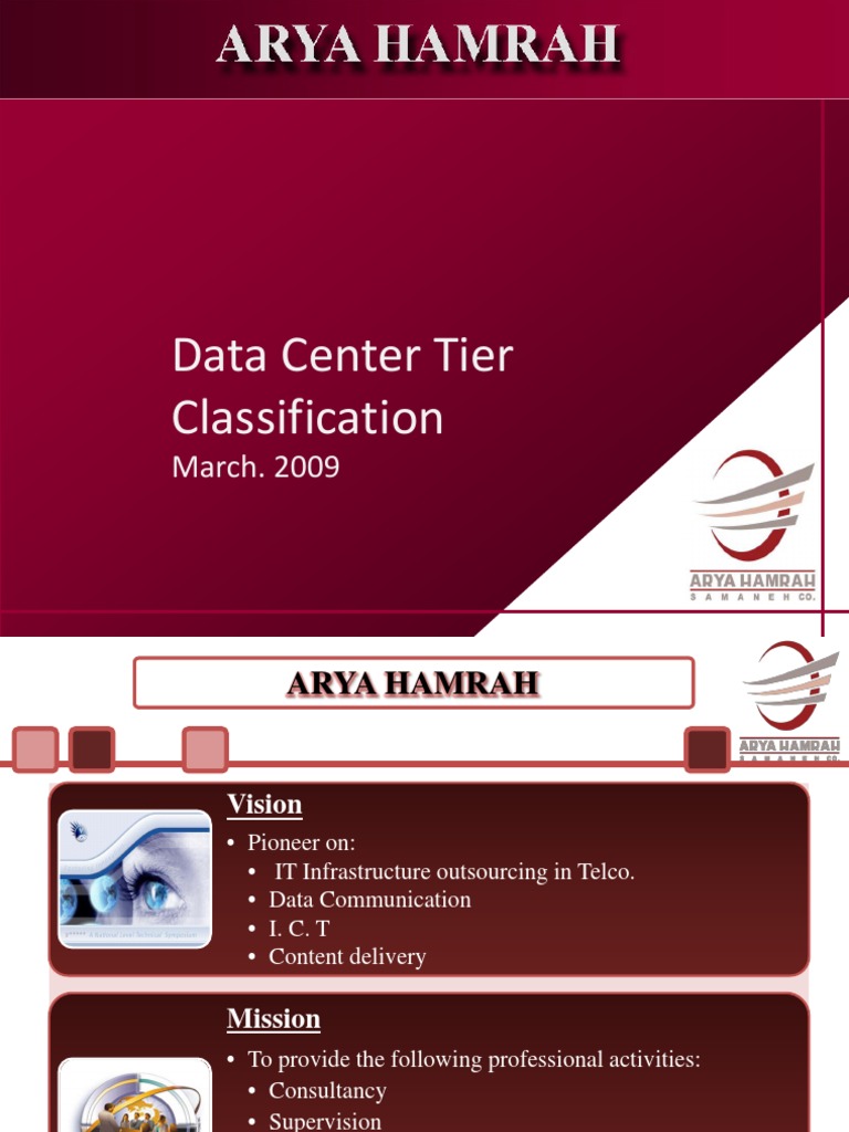 Data Center Tier Classification | Download Free PDF | Fault Tolerance ...