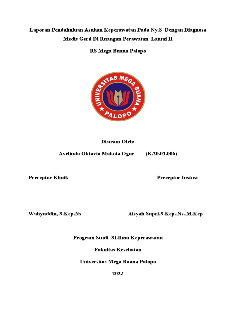 Askep GERD - Avelinda | PDF