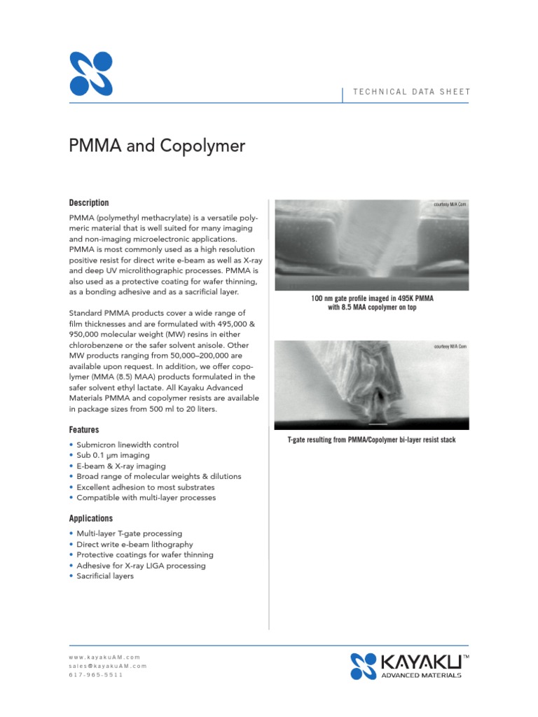 PMMA Datasheet 5.7 | PDF