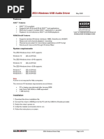 SQ Windows Driver v4.86.0 Release Notes | PDF | Usb | Microsoft Windows