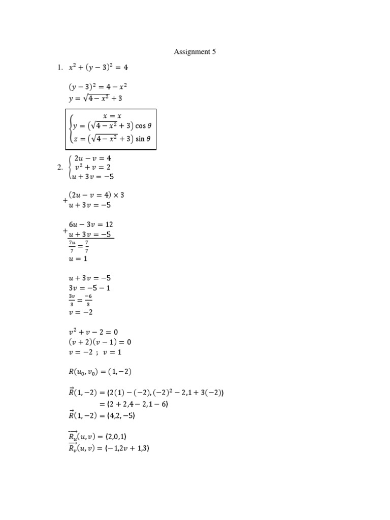 Assignment 5 (Answers) | PDF