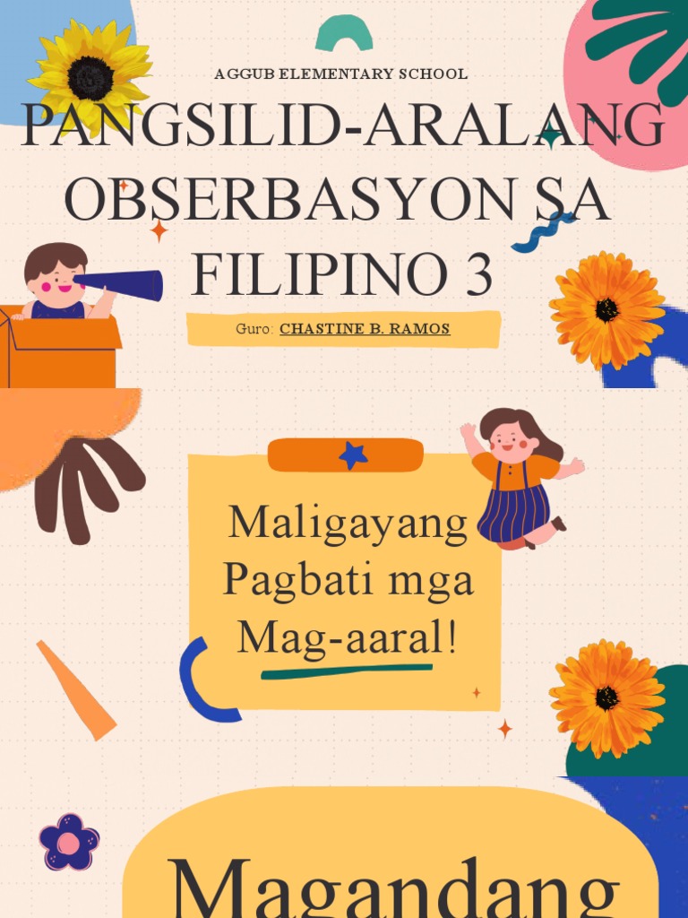 FIL3 Pagsama-Sama NG Mga Katinig at Patinig Sa Pagbuo NG Salitang ...