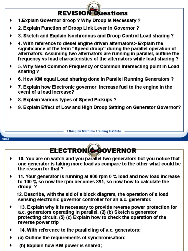 AVR DROOP | PDF | Ac Power | Inductor