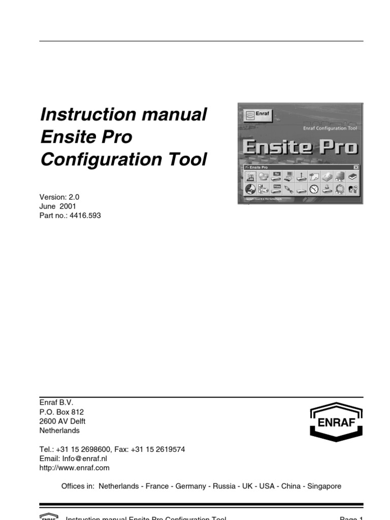 Ensite Pro Instruction Manual 2.0 | PDF | Databases | Image Scanner