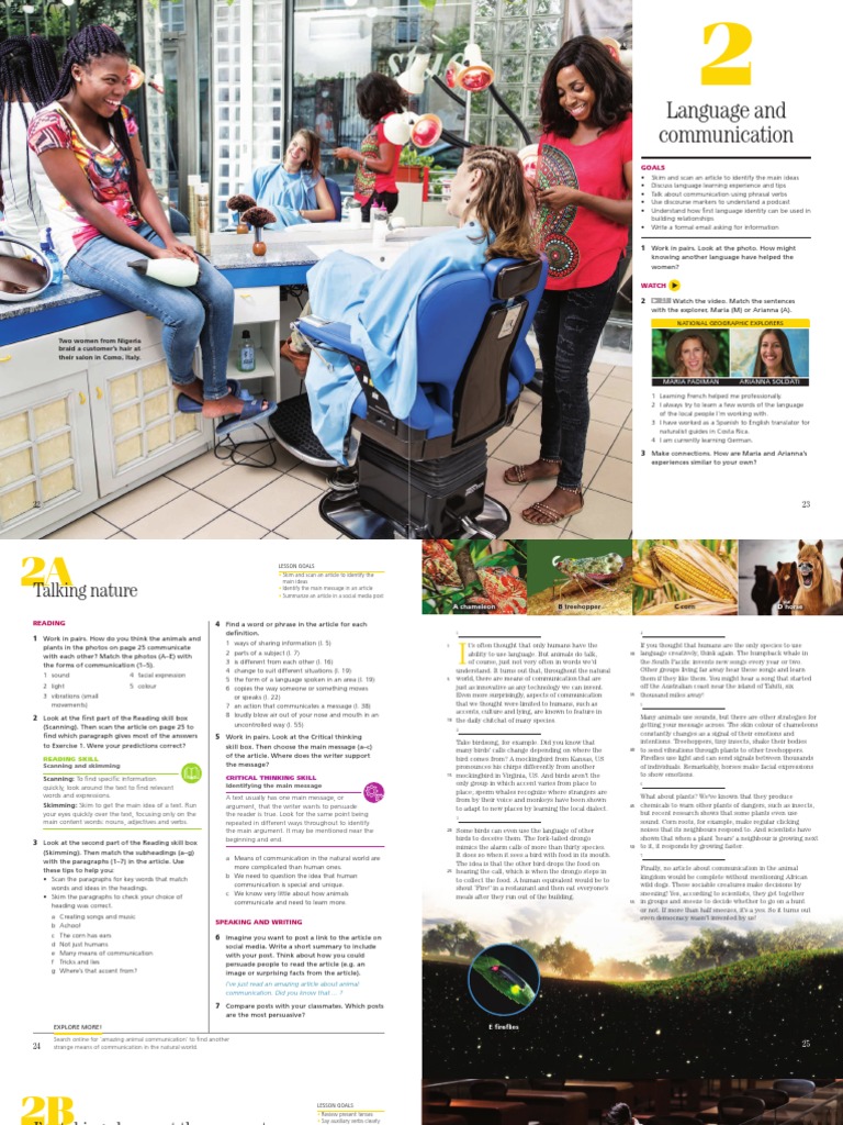 Voices Upper Intermediate Unit 2 | PDF