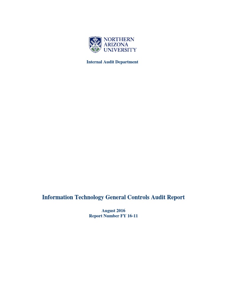 IT General Controls Audit Report | PDF