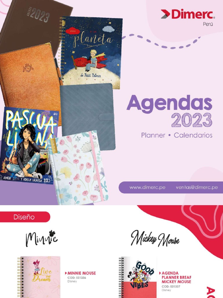 Catalogo Agendas 2023 (MS) | PDF
