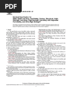ASTM A1011 Specification | PDF | Steel | Strength Of Materials