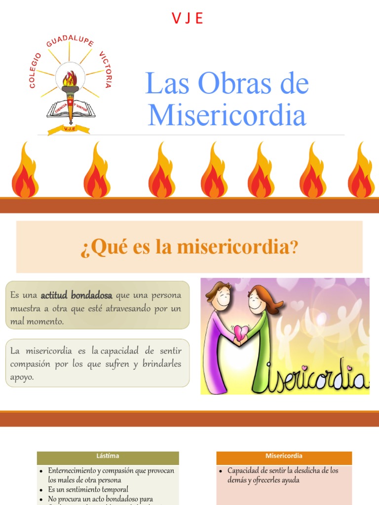 Las Obras de Misericordia - Guia de Estudios | PDF | Misericordia | Amor