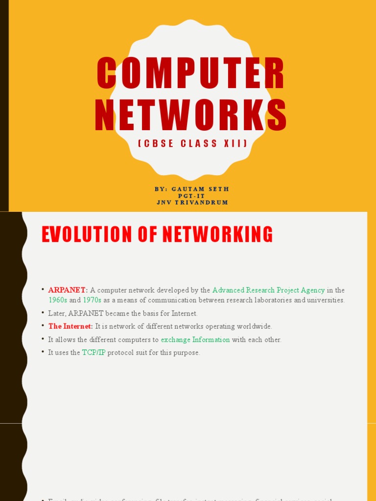 Part 1 Computer Network | Download Free PDF | Computer Network | Telecommunications