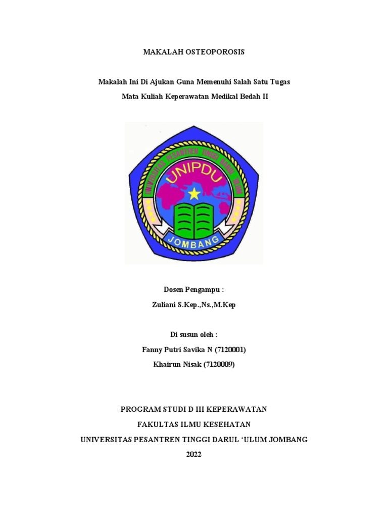 Makalah Osteoporosis | PDF