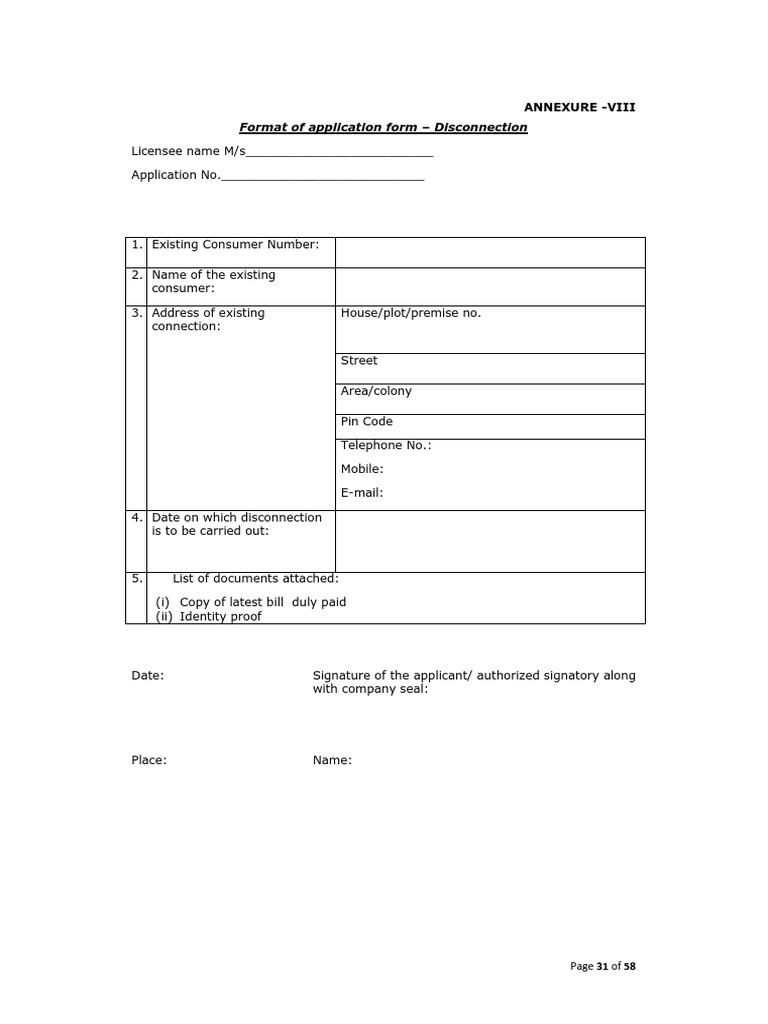 Disconnection | PDF | Law