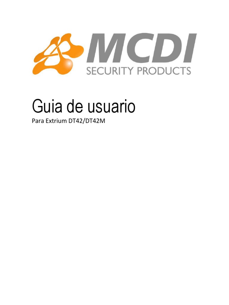 Extrium DT42 Guia de Usuario V2 | PDF