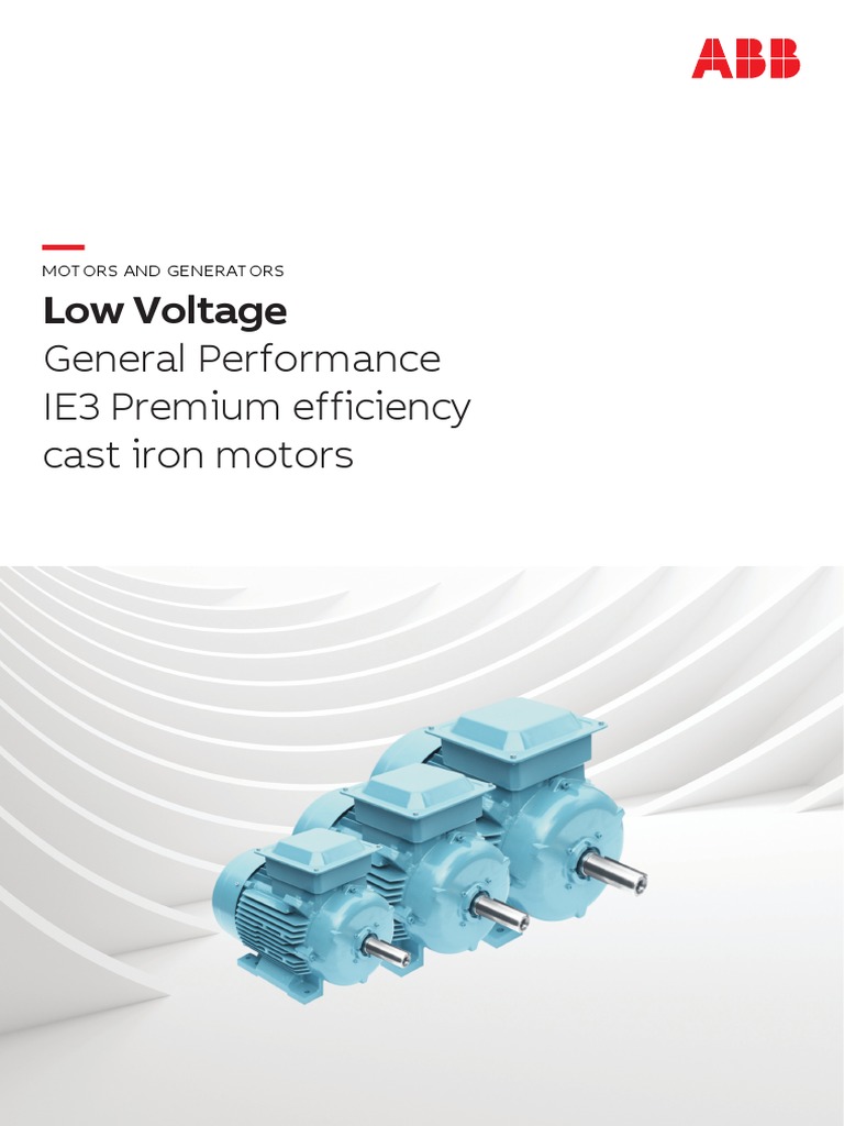 Final IE3 Motors Brochure July 2019 | PDF | Electric Motor | Electrical ...