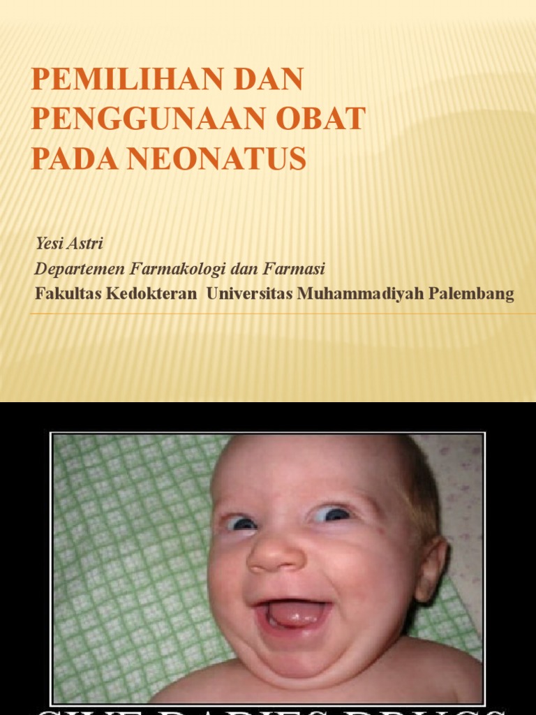 Farmakologi Neonatus | PDF