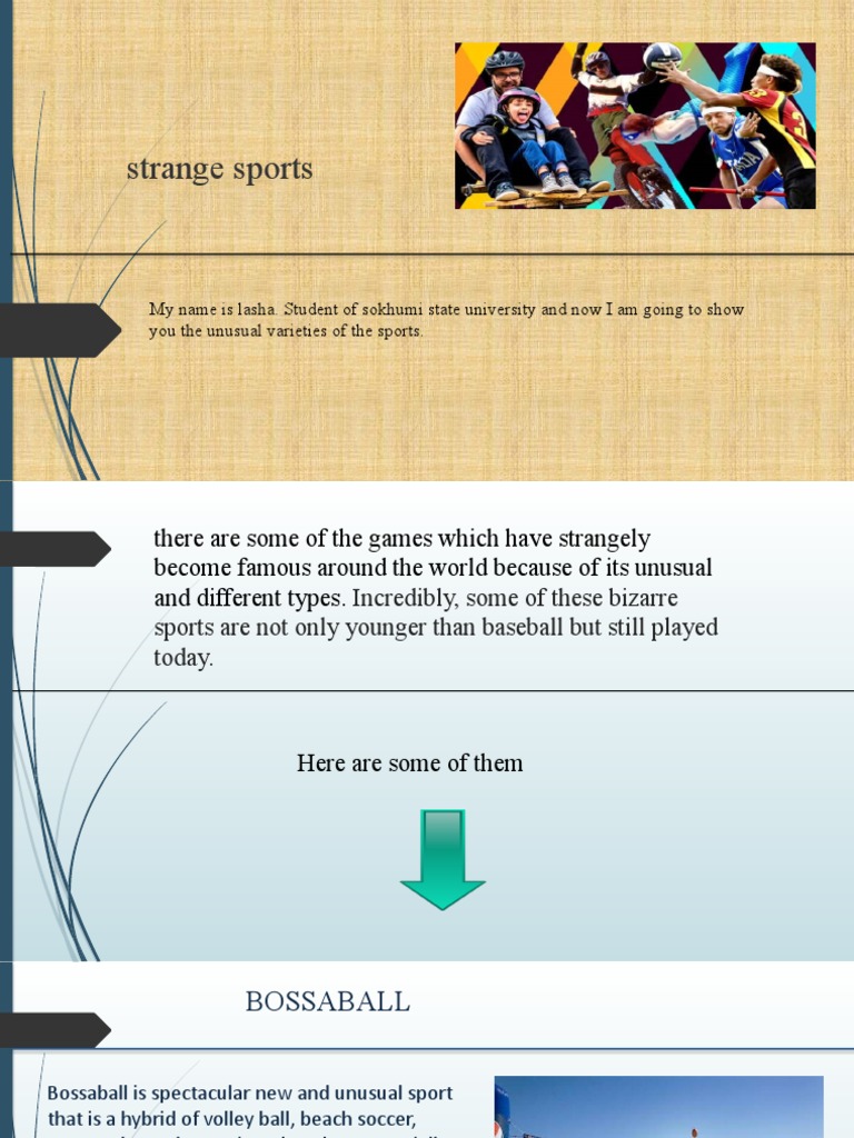 Strange Sports | PDF