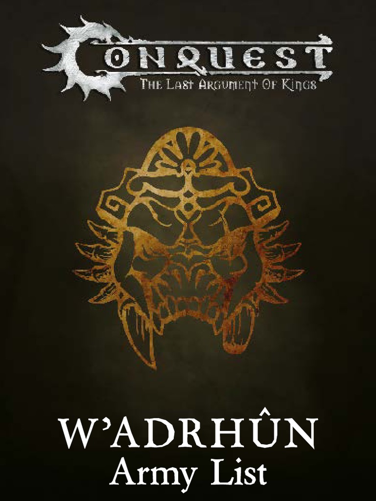 The Tactics of Battle: An Analysis of Army Lists, Warband Composition ...