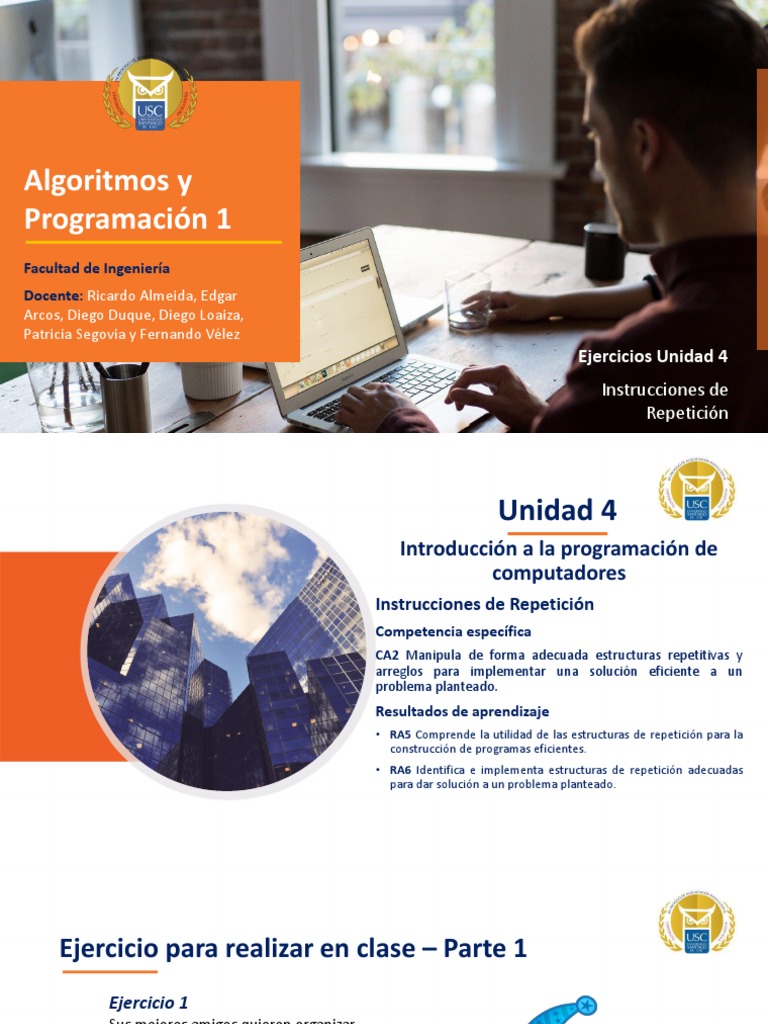 APO1 EjerciciosUnidad4 2020B C1 | PDF | Algoritmos | Programación de ...