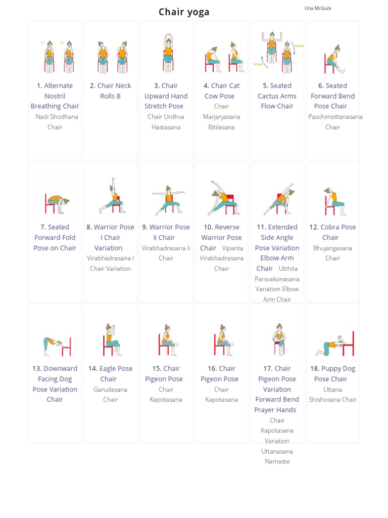 Chair Yoga by Una Mcgurk | PDF | Āstika | Meditation Chair Yoga by Una Mcgurk | PDF | Āstika | Meditation