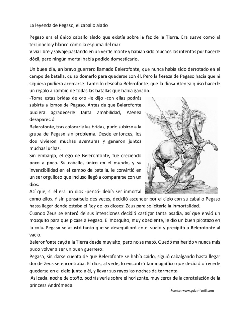 La Leyenda de Pegaso | PDF